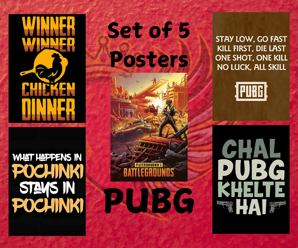 PUBG Posters – Print Nest
